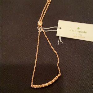 kate spade | Jewelry | Nwt Kate Spade Rose Gold Slide Bracelet | Poshmark